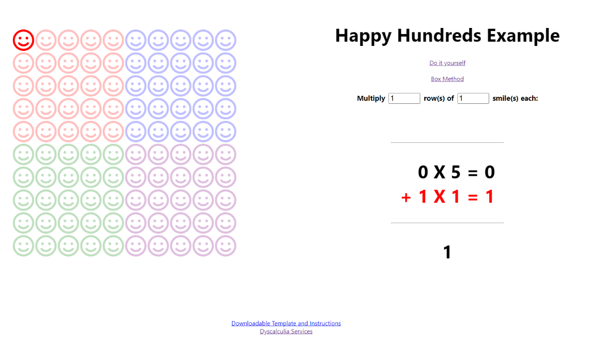 Happy Hundreds help with math facts - Dyscalculia HeadlinesDyscalculia ...